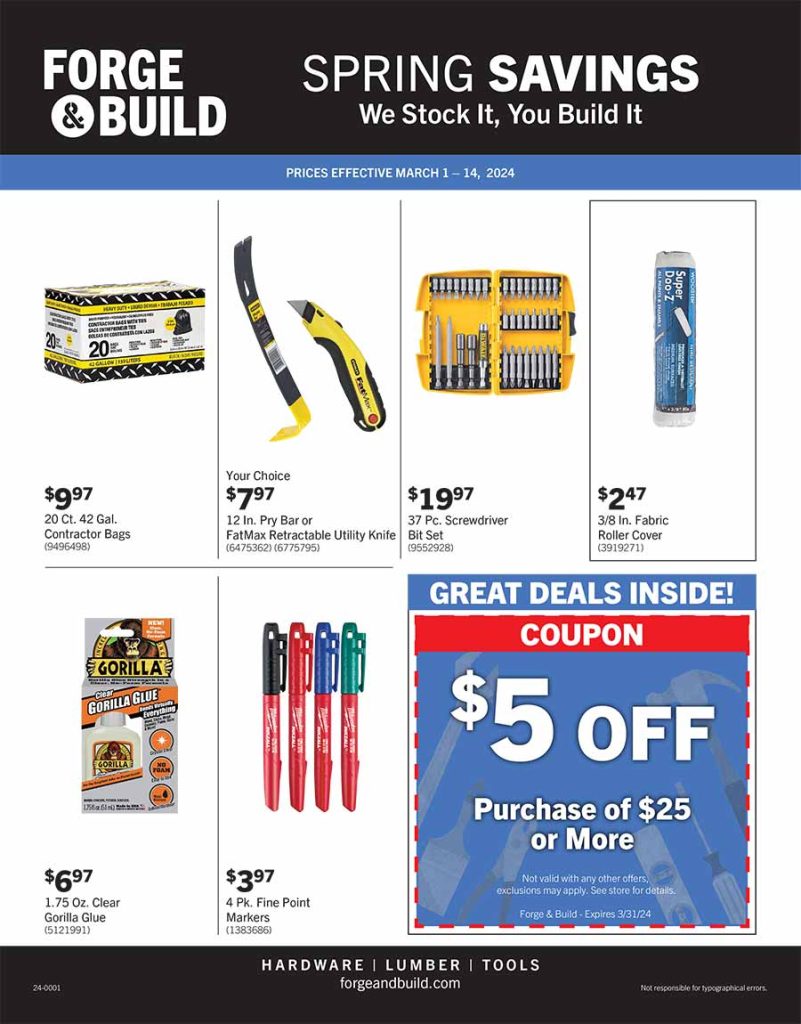 Deals | Forge & Build